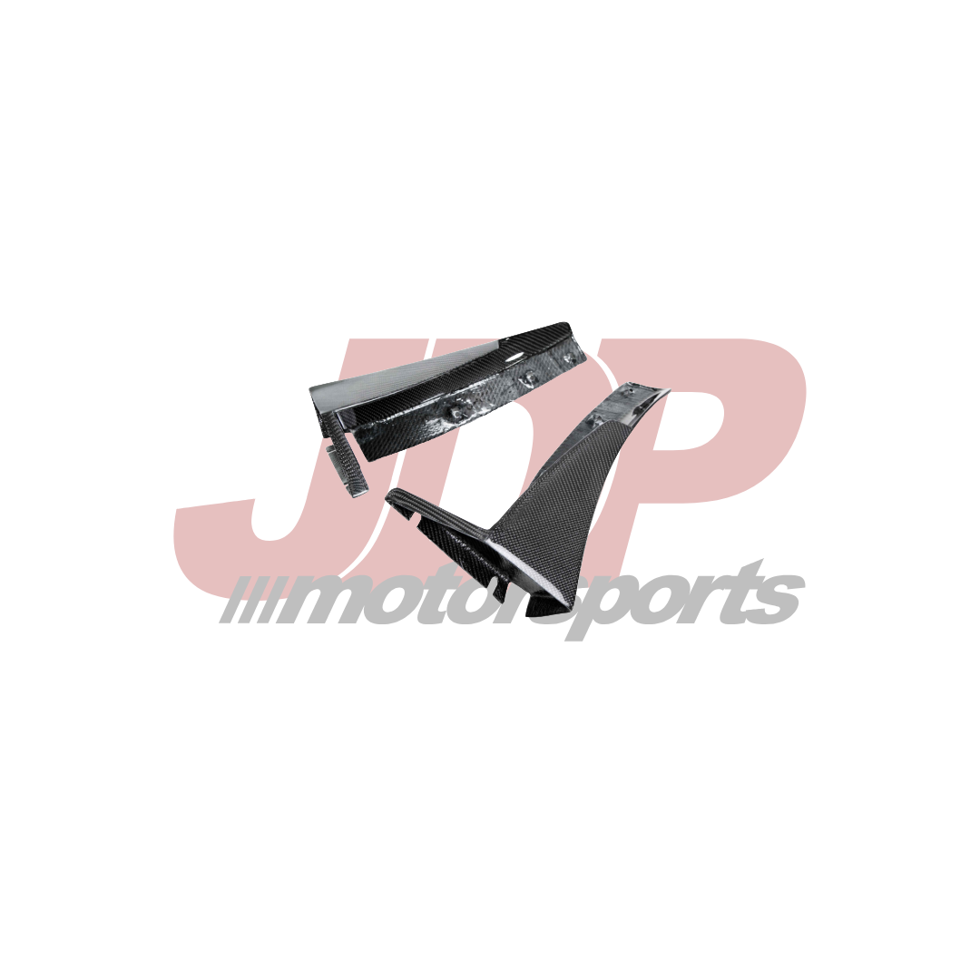 Anderson Composites 15-19 C7 Z06 Corvette Front Bumper Canards (AC-FL1 ...